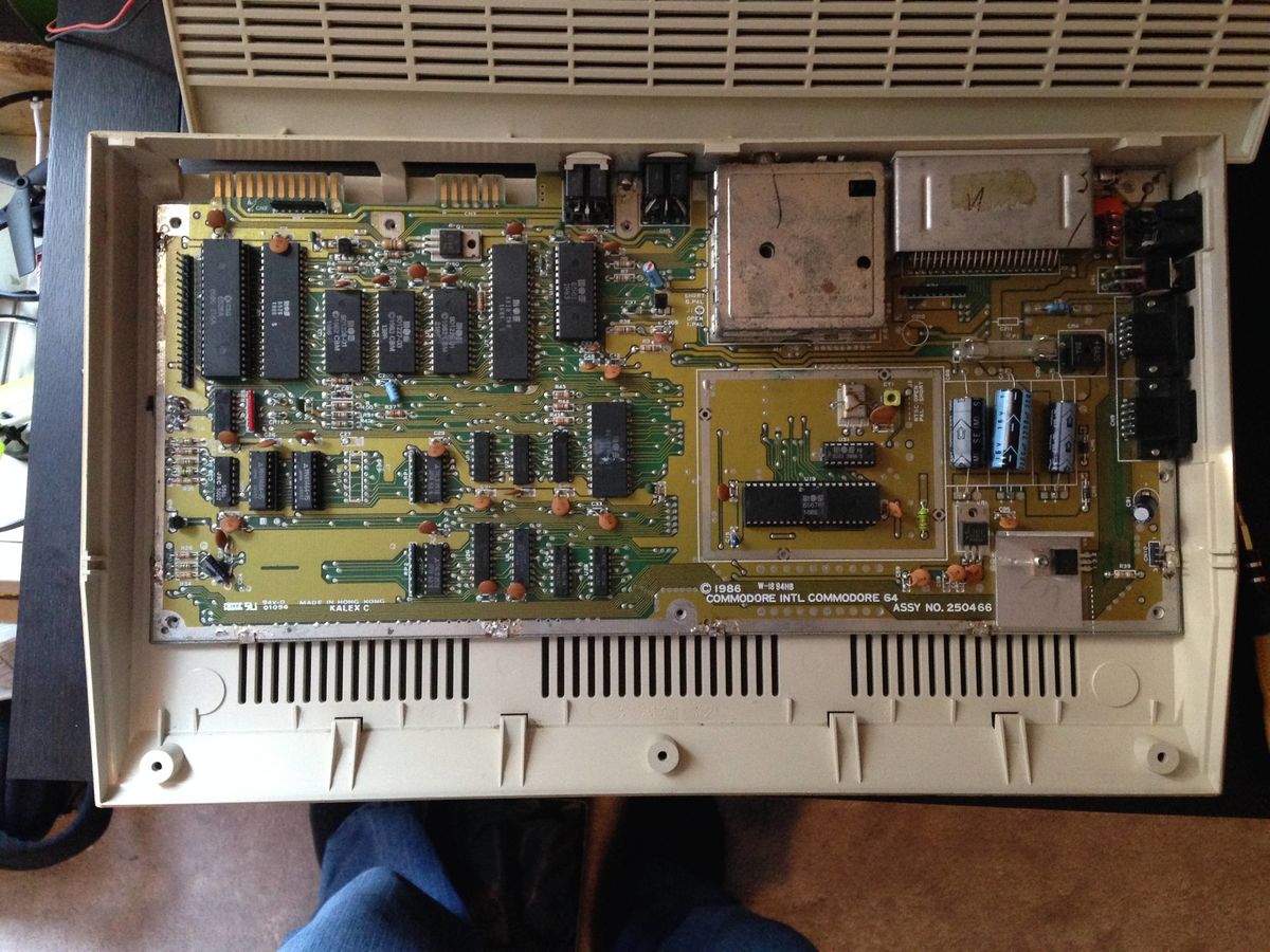 File:C64c board.jpeg - Squared Wave